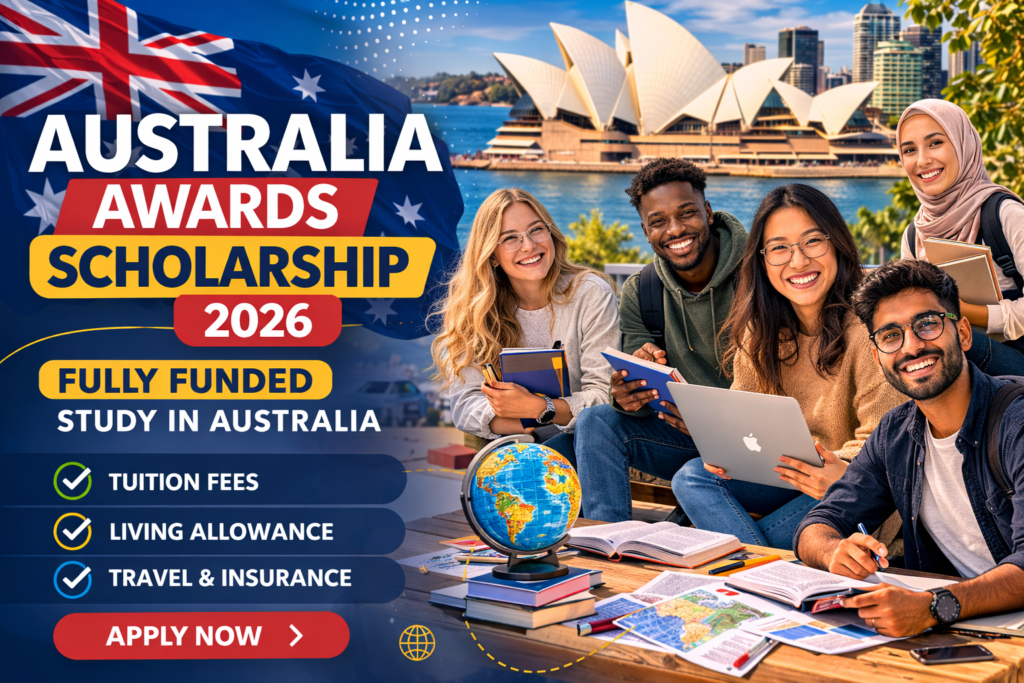 Australia Awards Scholarship 2026 | Fully Funded Study